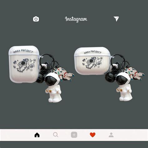 Airpods保護套 宇航員透明耳機套 Airpods2保護套 蘋果藍牙耳機套 Airpods Pro保護套 Beecost