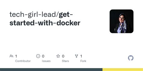 github tech girl lead get started with docker