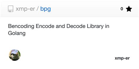 Bencoder · Github Topics · Github