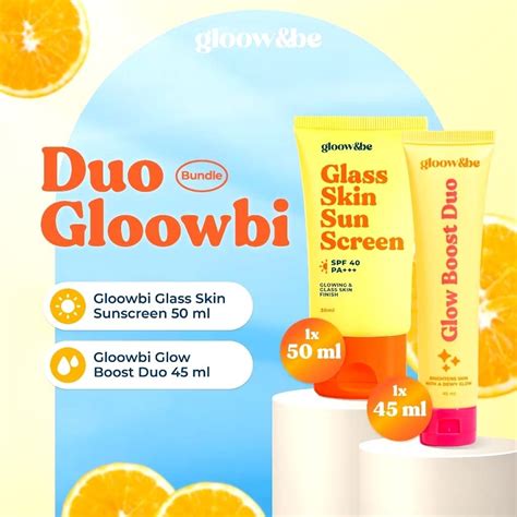 Jual Gloowandbe Glass Skin Sunscreen Spf40 Pa50mland Gloowandbe Glow Boost