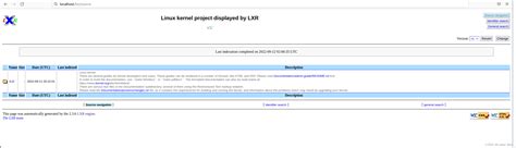 Ubuntu 22041 配置 Lxr 阅读linux Kernel源码ubuntu 22041的内核源码版本 Csdn博客