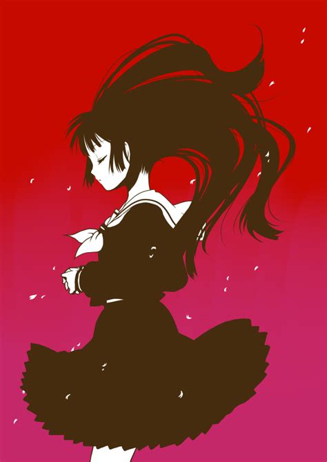 Enma Ai Jigoku Shoujo Drawn By Namori Danbooru