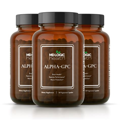Alpha Gpc Subscription 3 Bottles Md Logic Health®