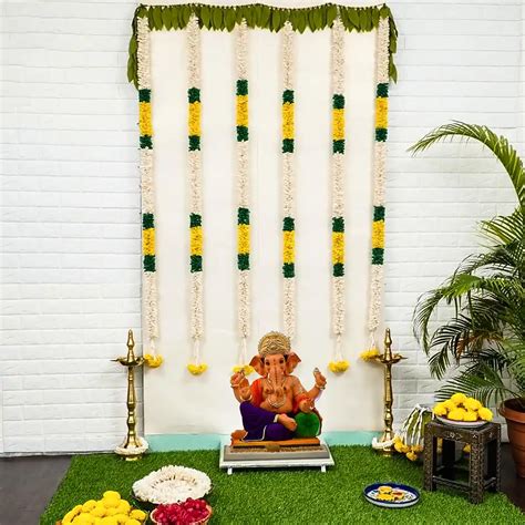 Ganesh Chaturthi Setup Decoration Ganesh Chaturthi Decoration In Delhi Ncr Togetherv