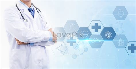 지능 의료 배경 배경 사진 및 창의적인 일러스트 무료 다운로드 Lovepik