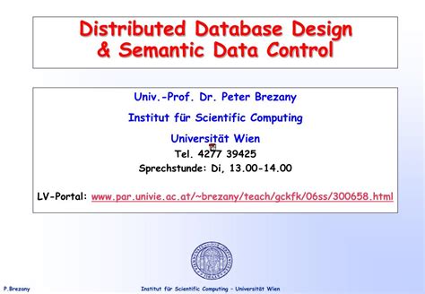Ppt Distributed Database Design And Semantic Data Control Powerpoint