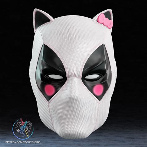 Stl File Hello Kittypool Mask 3d Printer Stl File 👋 ・3d Printing Idea To Download・cults