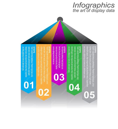 Premium Vector Infographic Template For Modern Data Visualization And