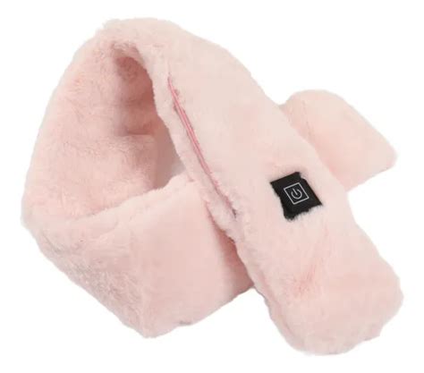 Bufanda Térmica Usb De Color Rosa Eléctrica 3 Niveles De C Envío Gratis