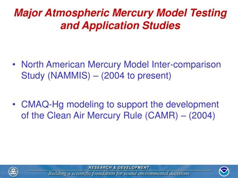 Ppt Testing And Application Of The Cmaq Mercury Model Powerpoint Presentation Id4496463