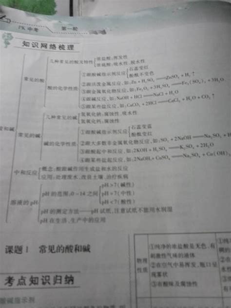 酸碱盐知识归纳树状图 酸碱盐知识点归纳 伤感说说吧