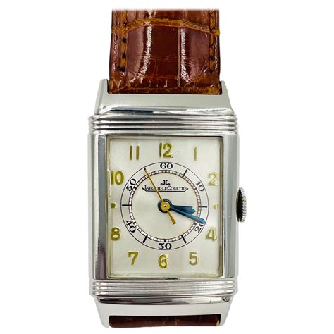 Jaeger Lecoultre Reverso Duetto Steel Gold Diamond Watch 266844 For