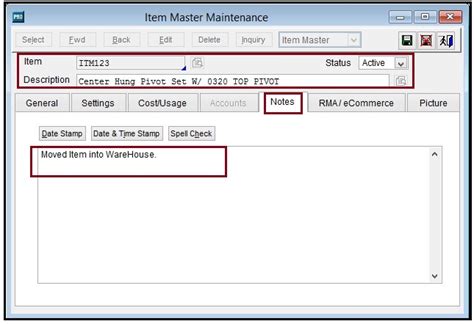 Migrating Item Notes From Sage Pro Erp To Sage 300 Erp Sage 300 Erp Tips Tricks And Components