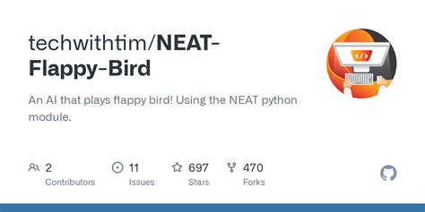 GitHub Techwithtim NEAT Flappy Bird An AI That Plays Flappy Bird