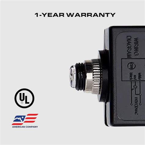 120v Dusk To Dawn Photocell Photoeye Light Sensor Switch Auto On Off