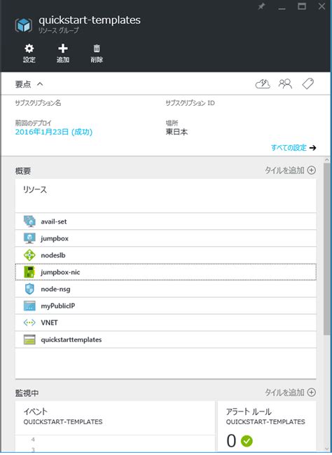 Microsoft Azure クイック スタート テンプレート試してみた Ubuntu Desktop Notepad