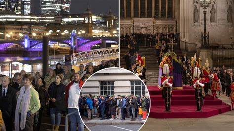 Queen Lying In State Queue Closed Today For ‘at Least Six Hours Heart