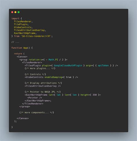 3d tiles renderer a 3d tiles implementation for three js from nasa jpl