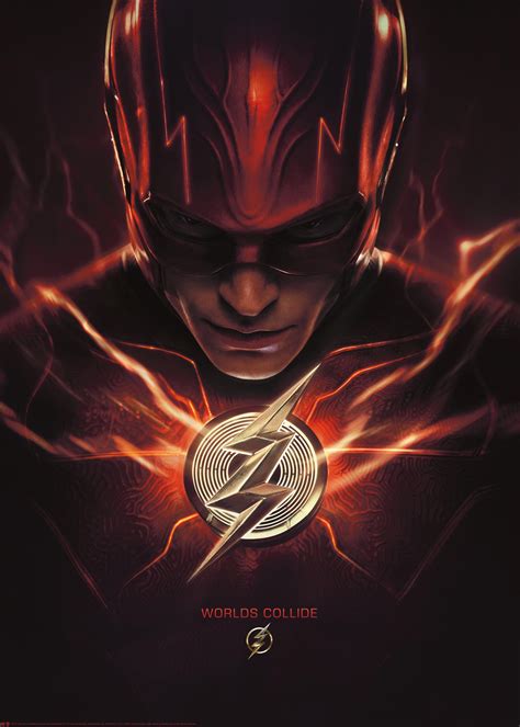Flash Cw Plakat The Flash Is Unmasked In New Series Finale Poster