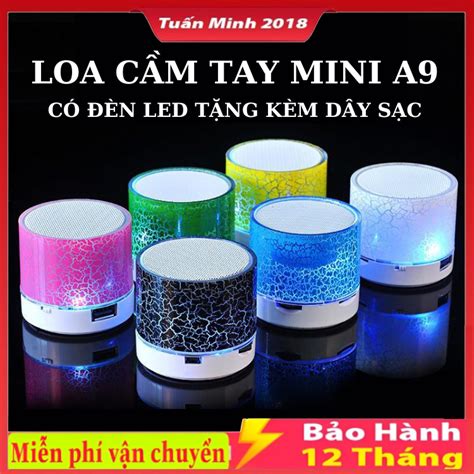 Loa máy tính pc laptop mini Speaker Loa vi tính mini LED RGB Bảo hành Tháng