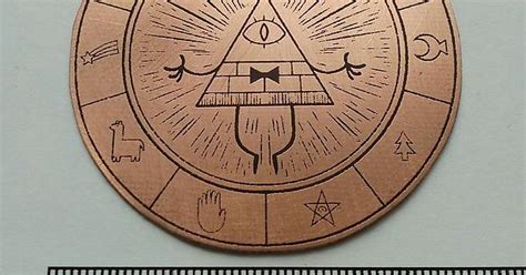 Gravity Falls Bill Cipher Wheel Pendant Album On Imgur