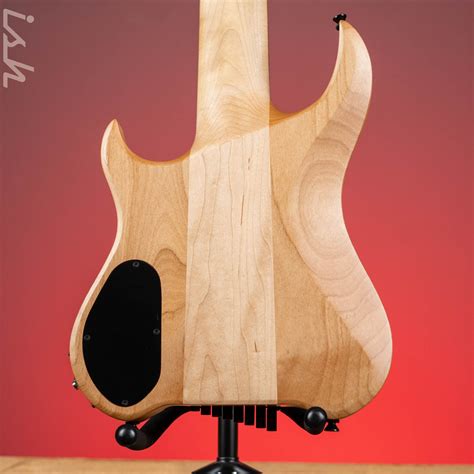 Kiesel Vader 8 String Multiscale Guitar Black Satin Ish Guitars