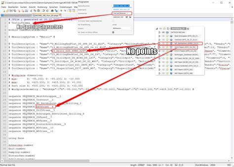 Solved Postprocessor Deletes The Special Characters Autodesk Community