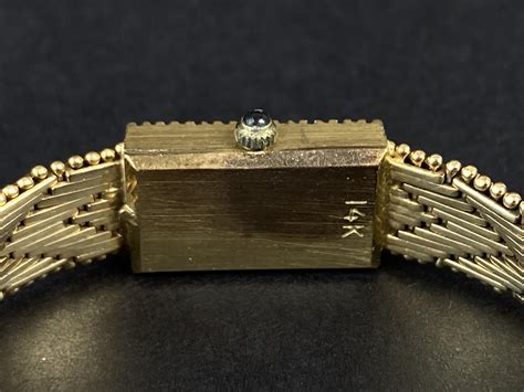 Lot Vintage Jacques Prevard 14k Gold Ladies Watch