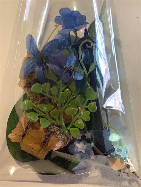 Jumping Spider Enclosure Decorations Natural Materials Ooak