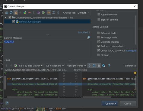 Git On Pycharm WheatonCS Lexos GitHub Wiki