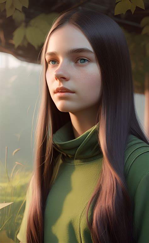 Внешка для ожп Портрет Цифровой портрет Женщина