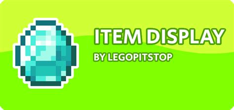 Item Display Minecraft Data Pack