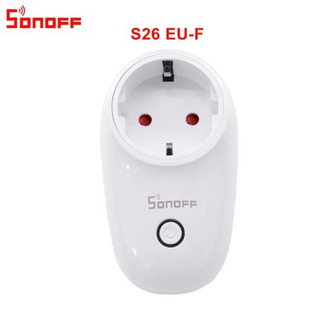 Itead Sonoff S Smart Wifi Socket Cn Au Uk Us Eu Grandado