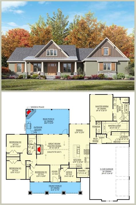 Rustic Craftsman House Plans Pinterest Popular Craftsman House Plans