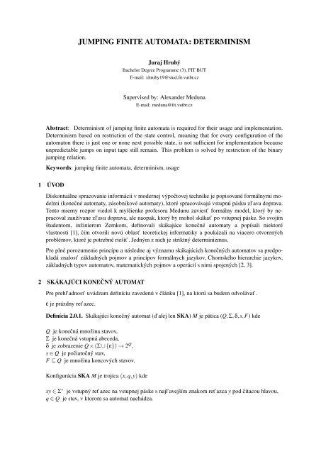 Jumping Finite Automata Determinism