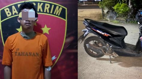 Pencuri Di Lampung Tengah Nyaris Diamuk Massa Usai Gagal Bawa Motor