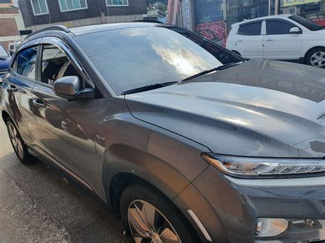 요즘 핫한 코나ev 오랜만에 세차