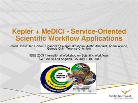Ppt Kepler Medici Service Oriented Scientific Workflow Applications Powerpoint