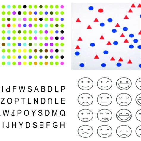 Top Left Disjunctive Or Feature Search Test Find The Red Dot Top