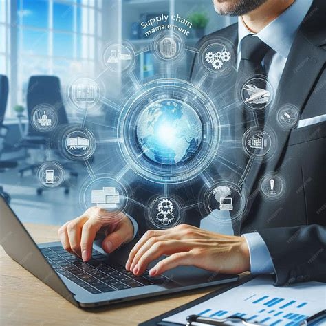 Businessman Analyzing Quality Control Graph On Tablet Premium Ai