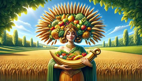 Demeter Greek Harvest Goddess Mythology Vault