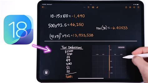 The New Ipad Calculator App Is Amazing In Ios 18 Heres How To Use It Youtube