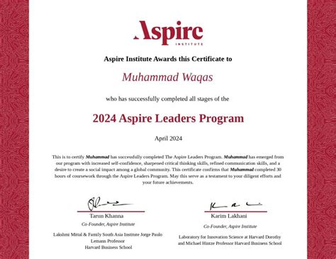 Muhammad Waqas On Linkedin Leadershipdevelopment Careergrowth Aspireleadersprogram