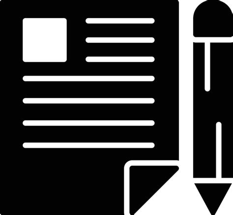 Paper Glyph Icon Vector Art At Vecteezy