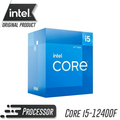 Jual Intel Core I5 12400f Desktop Processor 6 6p 0e Cores Lga 1700 Shopee Indonesia