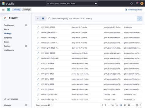 Cloud Security Vulnerability Management Missing Prompt After Showing The First 500 Results