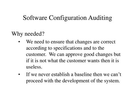 Ppt Software Configuration Management Scm Powerpoint Presentation