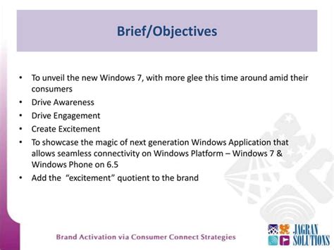 Windows7 Activation Ppt