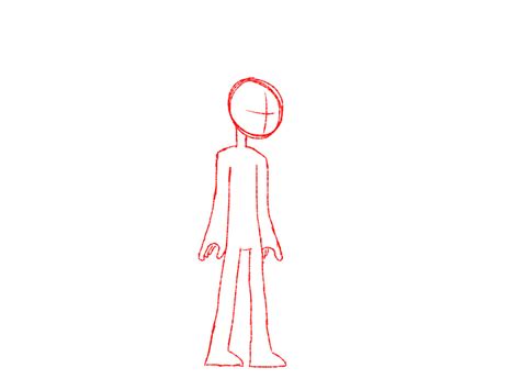 My First Attempt At Drawing A Character Base By 71bitcherry On Deviantart