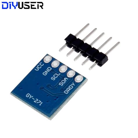 Hmc5883 Gy 271 3v 5v Triple Axis Tri Axis 3 Axis Compass Magnetometer Sensor Module Board